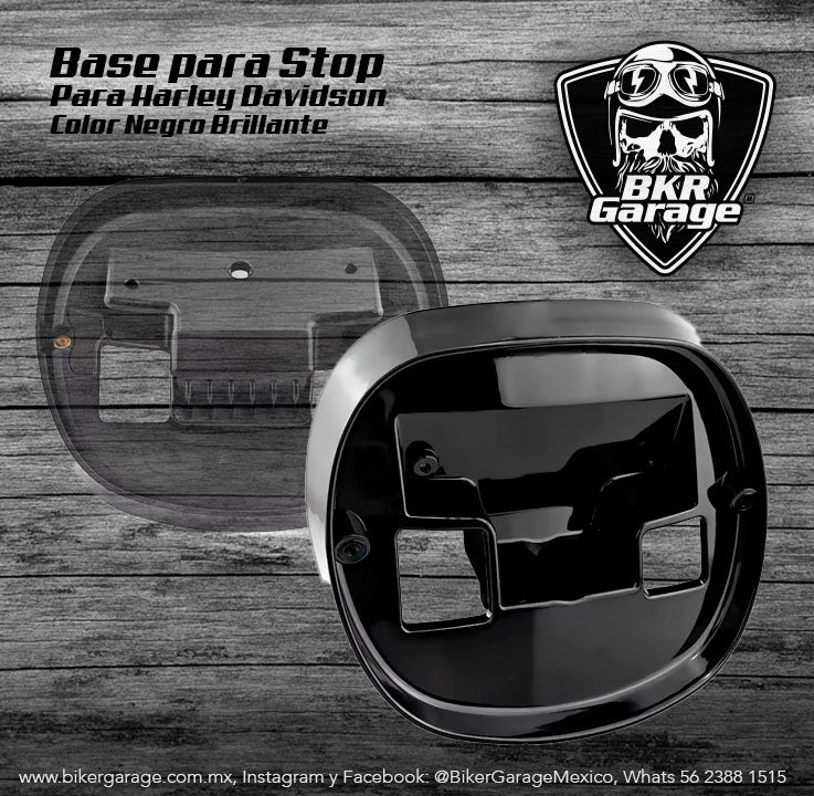 Stop Base Color Negro – Biker Garage